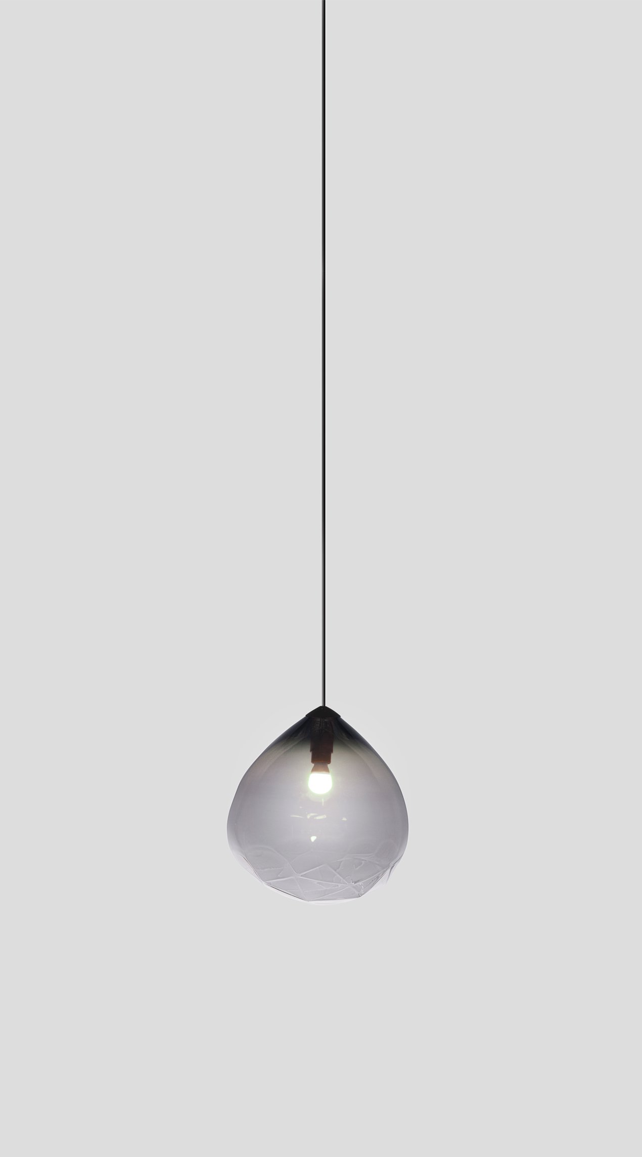 Parison Pendant, Black | Resident