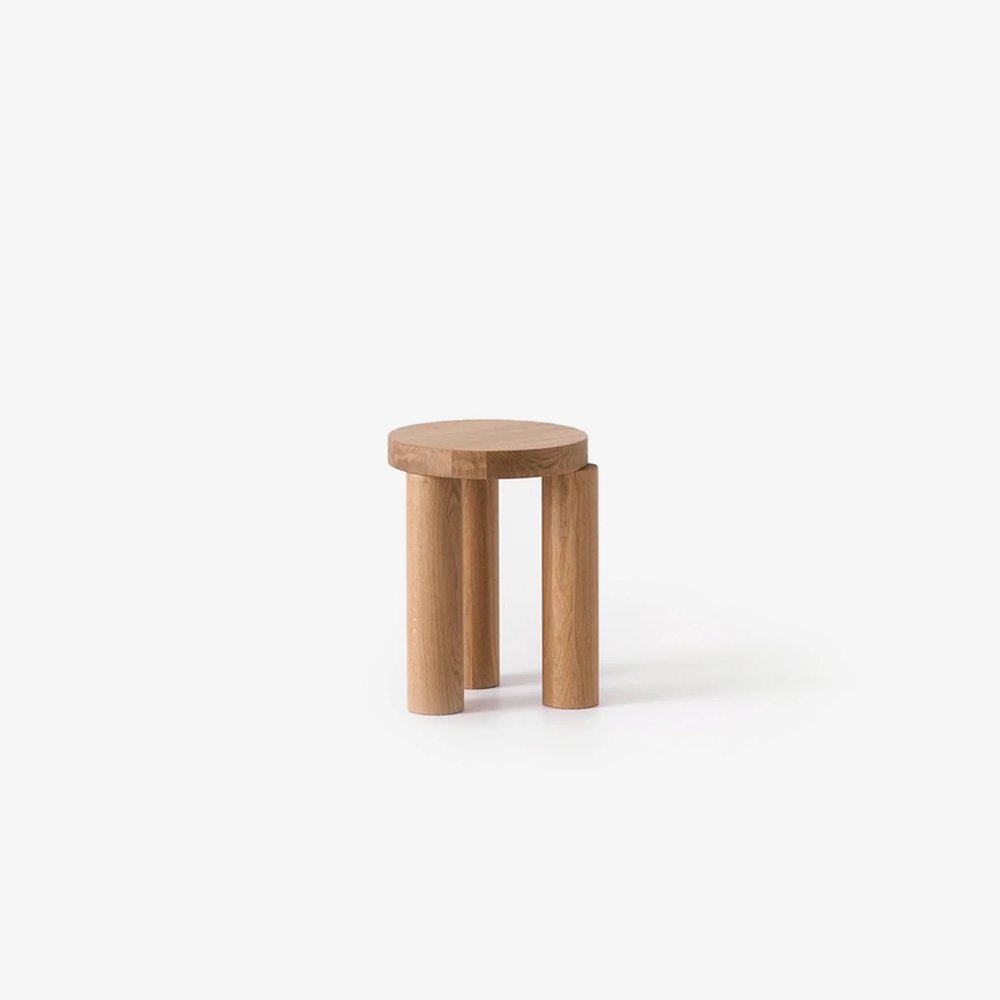 Resident | Offset - Modern Stool/Sidetable